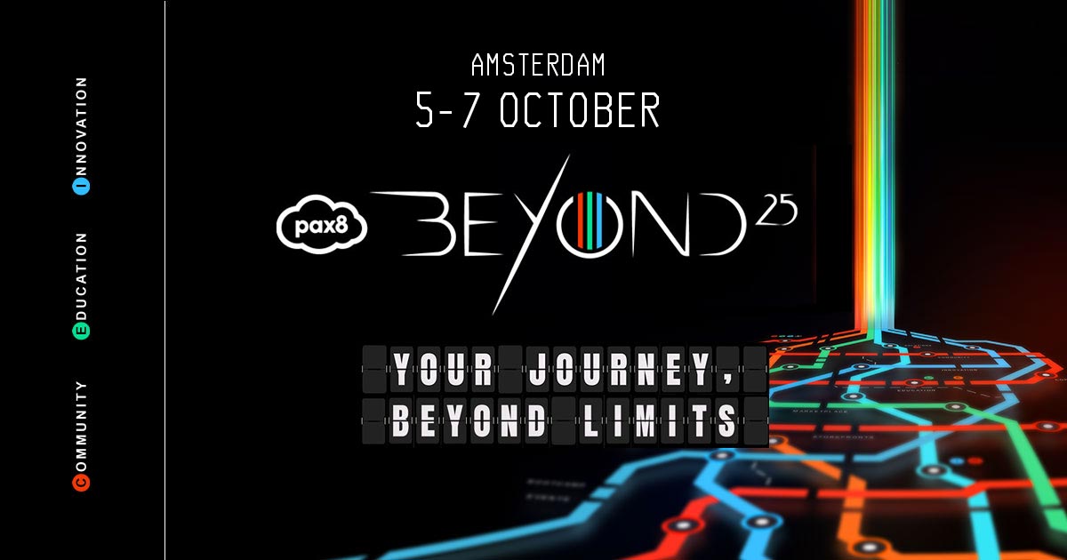 Pax8 Beyond Amsterdam 25 Agenda | Pax8