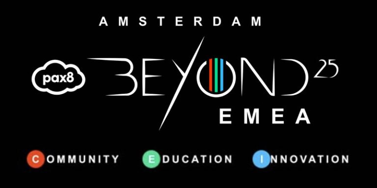 Pax8 Beyond Amsterdam 25. The channel's favourite partner event | Pax8